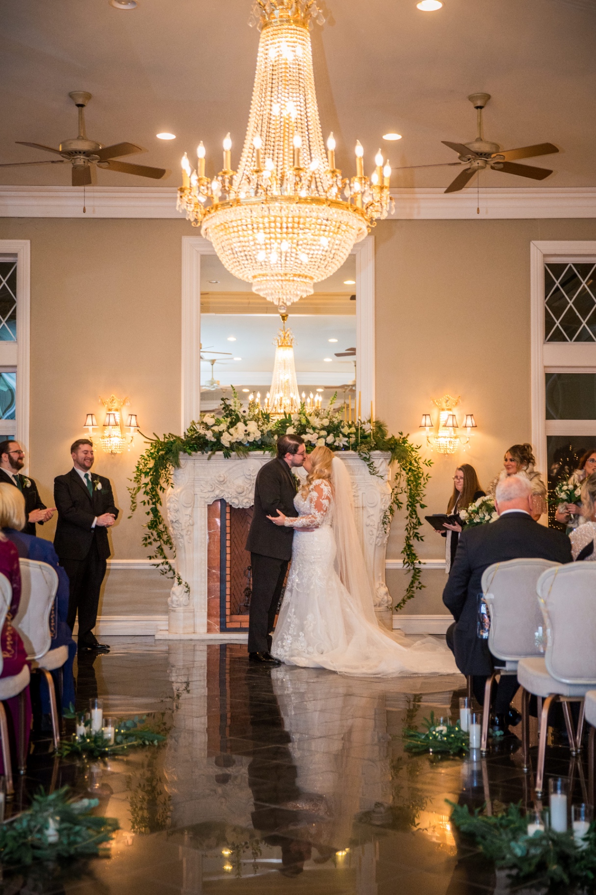A Decade in the Making: Holly & Sean's Winter Wedding at Cameron ...